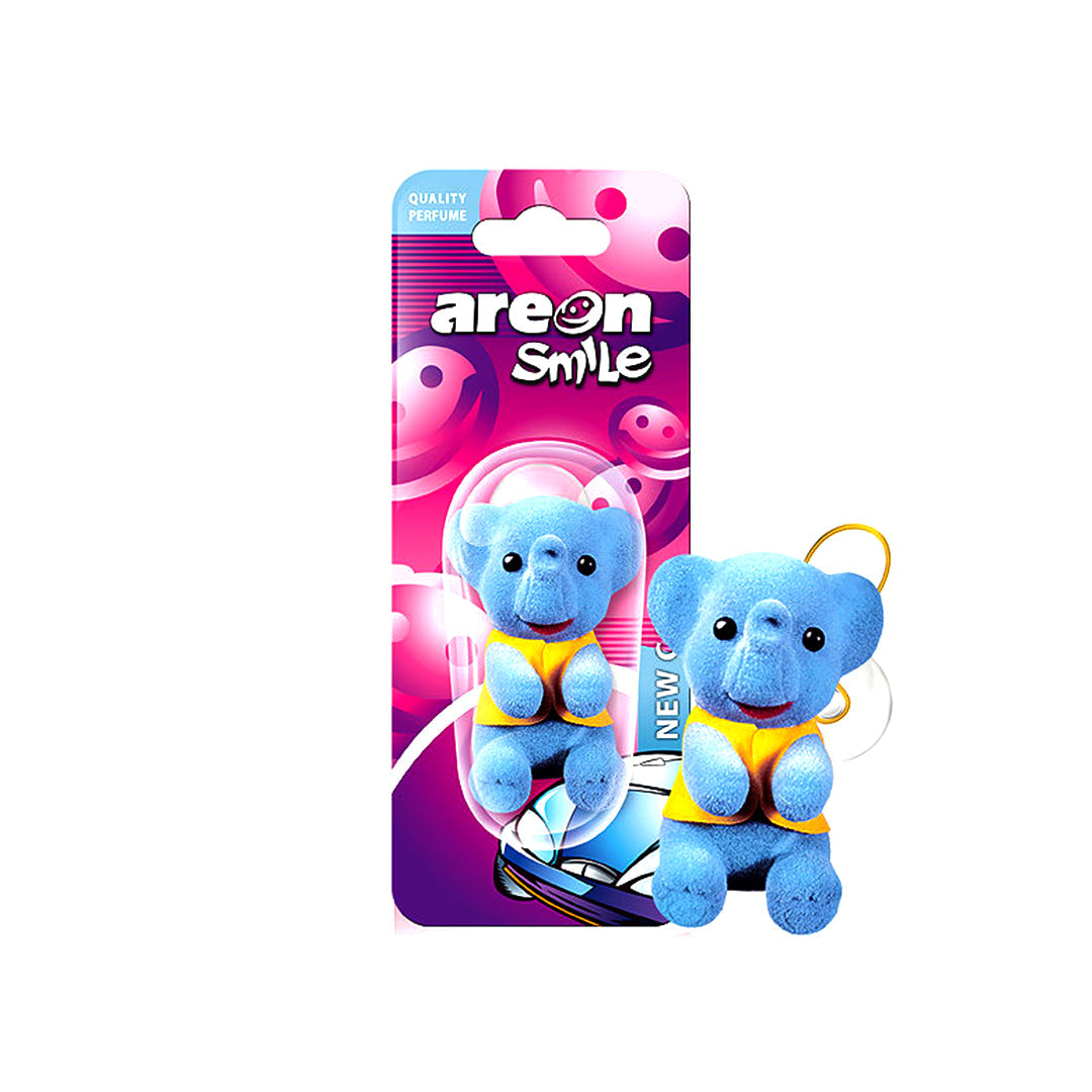 Buy Car Perfume Stuff Toy Hanging Type Areon Blue New Car Blister Pack ...