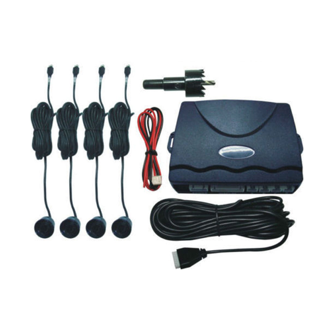 Car Reversing Parking Assistant Sensor Kit W/O Dash Display + W/Warnin ...